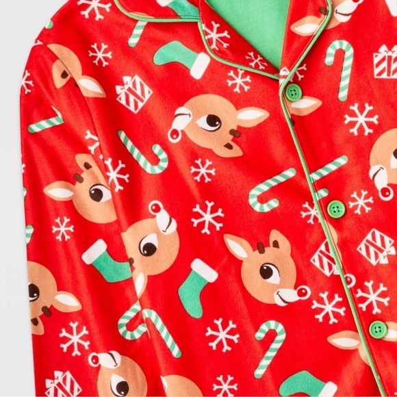 rudolph | Pajamas | 2pc Rudolph The Rednosed Reindeer Coat Pajama Set ...